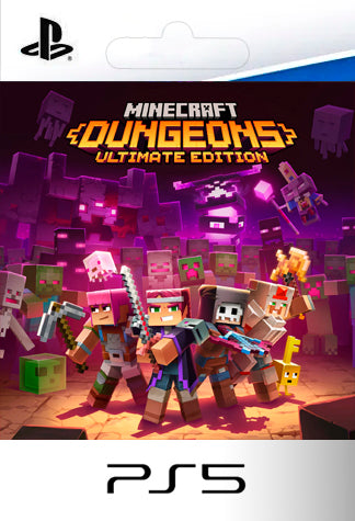 Minecraft Dungeons Ultimate Edition PS5 | Chilecodigos