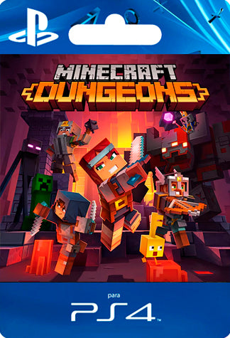 Minecraft Dungeons PS4 | Chilecodigos