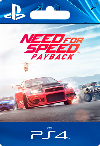 Need For Speed Payback PS4 | Chilecodigos