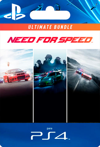 Need for Speed Ultimate Bundle PS4 | Chilecodigos