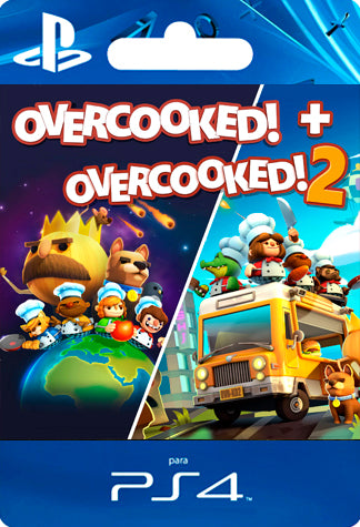 Overcooked + Overcooked 2 PS4 | Chilecodigos