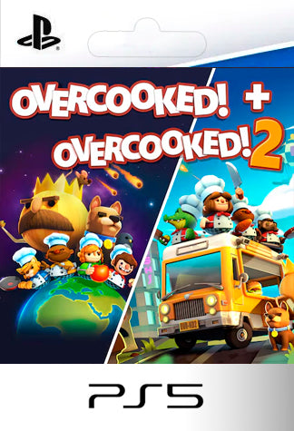 Overcooked + Overcooked 2 PS5 | Chilecodigos
