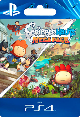 Scribblenauts Mega Pack PS4 | Chilecodigos