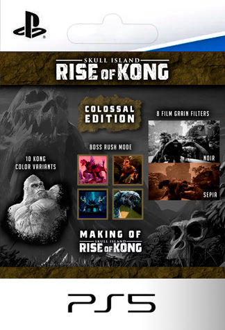 Skull Island Rise of Kong Colossal Edition PS5 | Chilecodigos