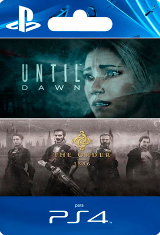 Until Dawn + The Order 1886 Pack PS4 | Chilecodigos