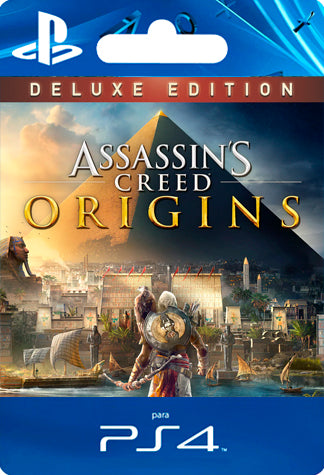 Assassins Creed Origins Deluxe Edition PS4 | Chilecodigos