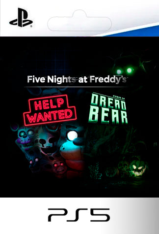 Five Nights at Freddys Help Wanted Bundle PS5 | Chilecodigos