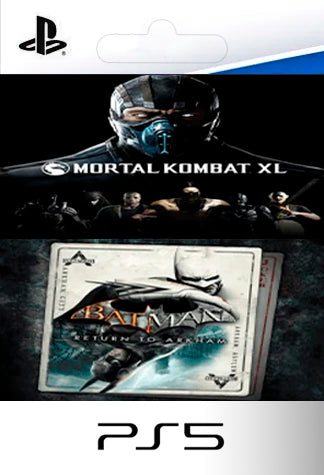 Mortal Kombat XL + Batman Return to Arkham PS5 | Chilecodigos