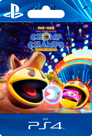 PAC MAN Mega Tunnel Battle Chomp Champs Deluxe Edition PS4 | Chilecodigos