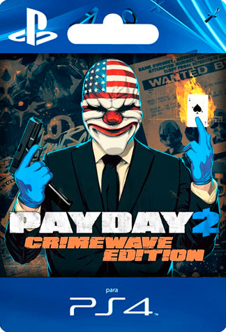 PAYDAY 2 CRIMEWAVE EDITION PS4 | Chilecodigos