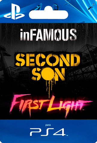 inFAMOUS Second Son + inFAMOUS First Light PS4 | Chilecodigos