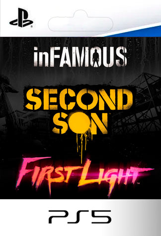 inFAMOUS Second Son + inFAMOUS First Light PS5 | Chilecodigos